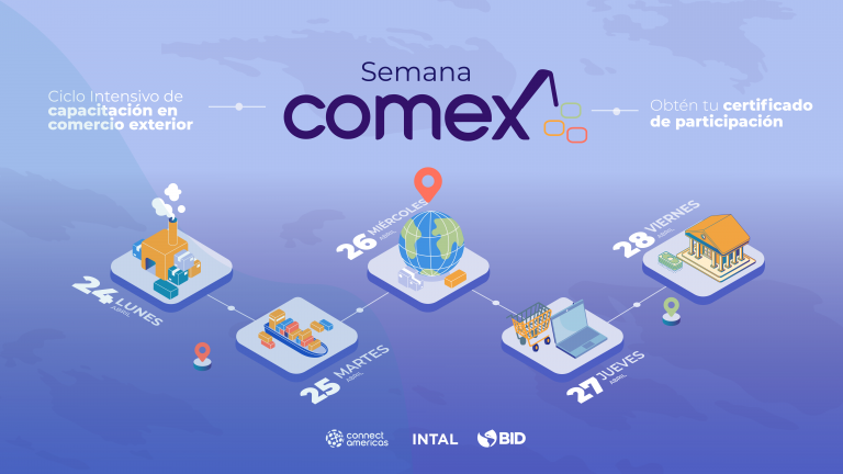 Capacítate con la semana comex de ConnectAmericas
